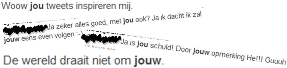 Les 7: jouw toetje of jou toetje? - WANDA DIJKSTRA